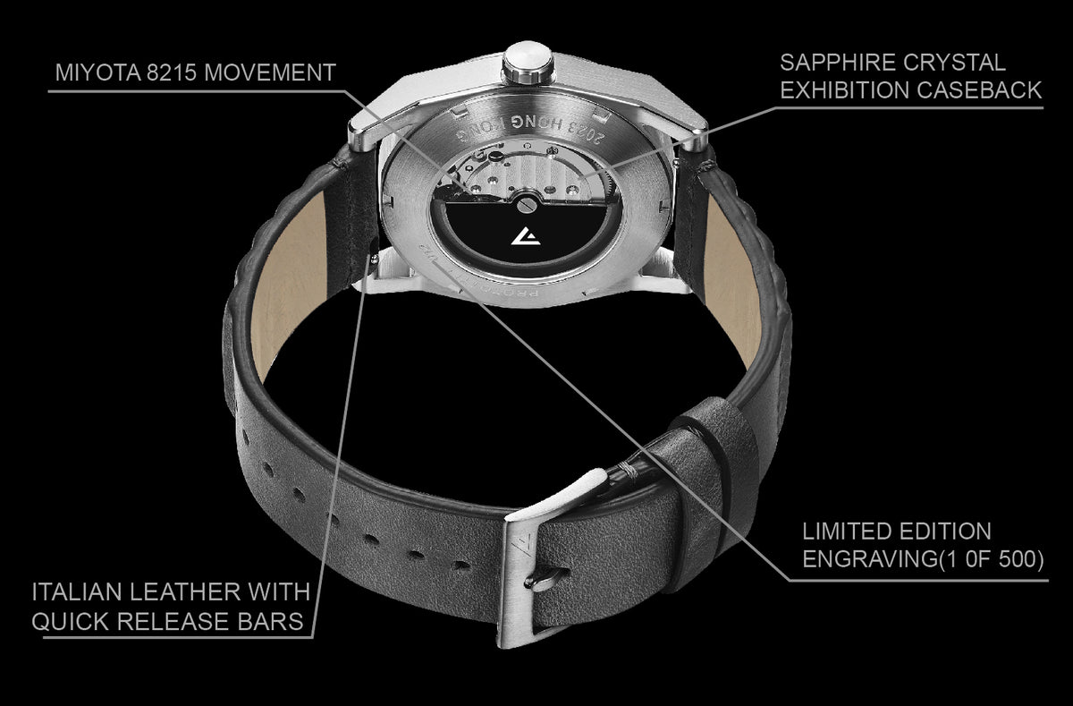 BASE60 Azure Steel – ANGLES WATCHES